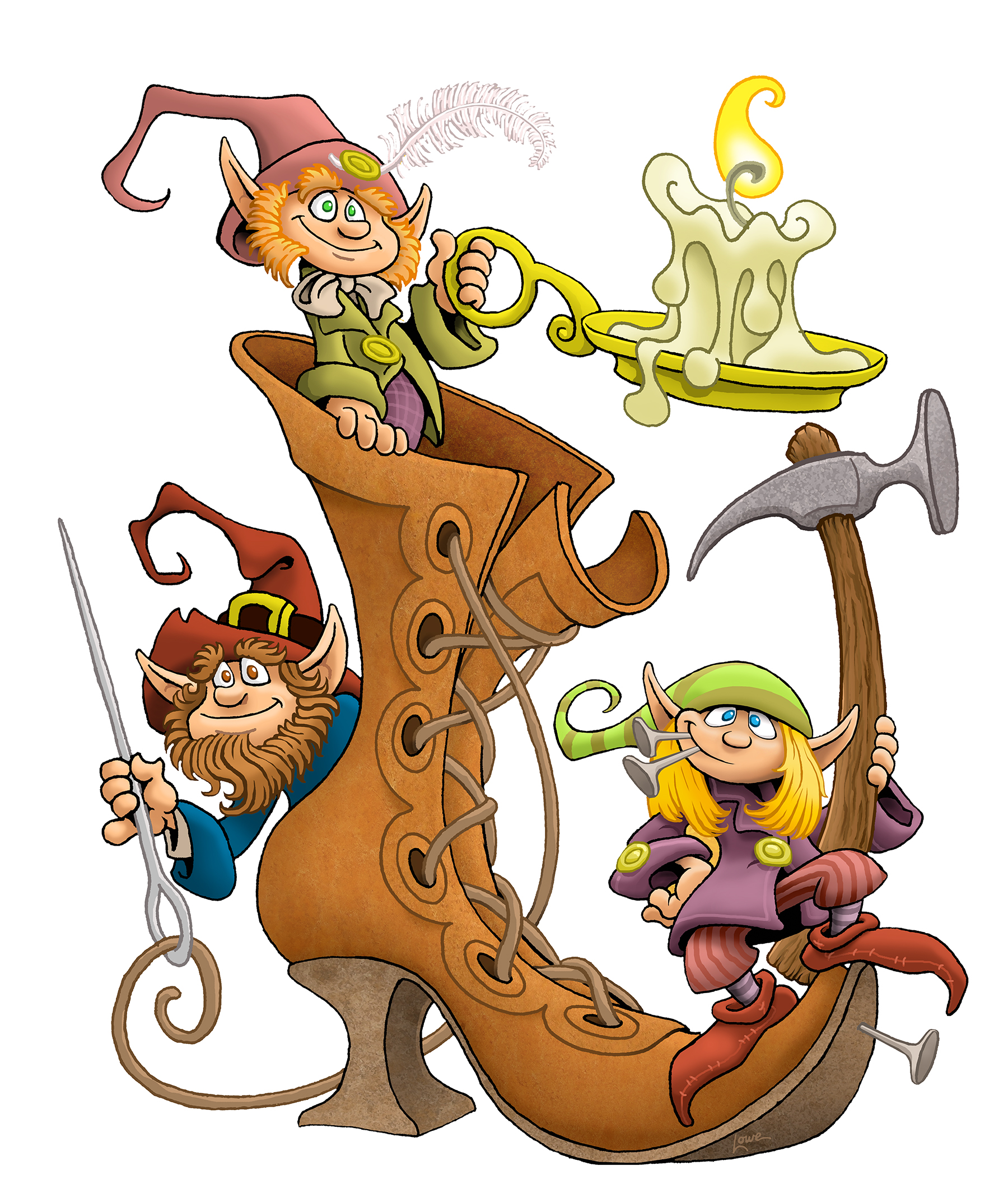 ILLUSTRATION – DAVE LOWE DESIGN